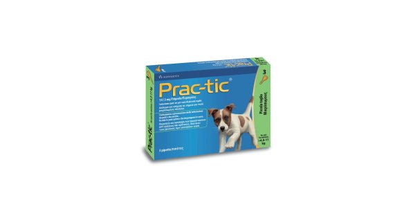 PRACTIC VE 3PIP 137,5MG 4,5/11KG