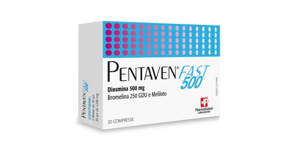 PENTAVEN FAST 500 20CPR