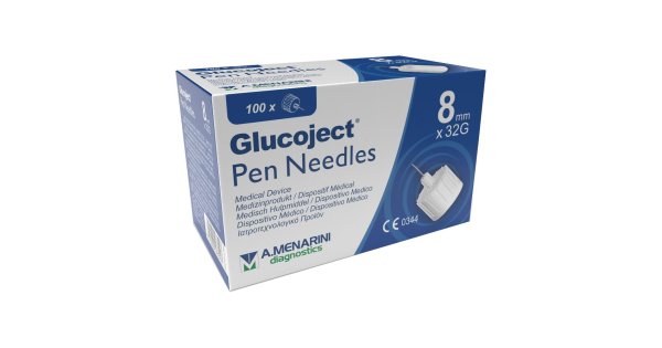 GLUCOJECT Pen Needles 32g 8mm