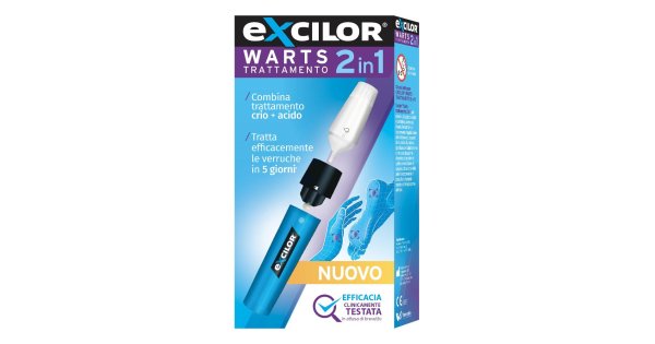 EXCILOR WARTS TRATTAMENTO 2IN1
